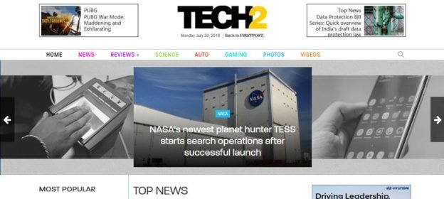 Top 20 Technology News Websites / Blogs in the world - Making Different