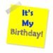 "Today Is My Birthday" DP (Display Picture) for WhatsApp and Facebook