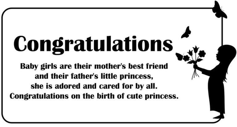 Congratulations Messages for New Baby Girl - Making Different